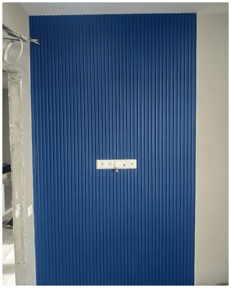 Стеновые 3d панели из наногипса под покраску 50х50см